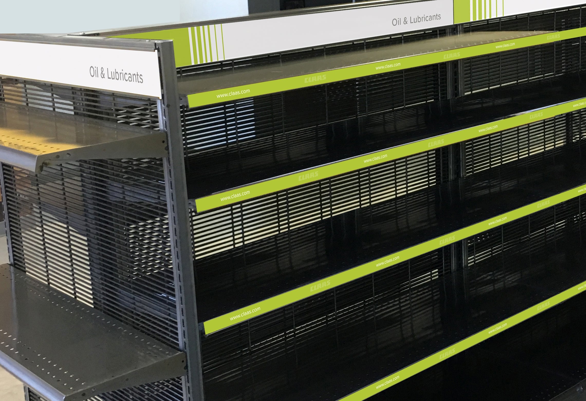CLAAS Retail Fixture Signage – Shop Toniq